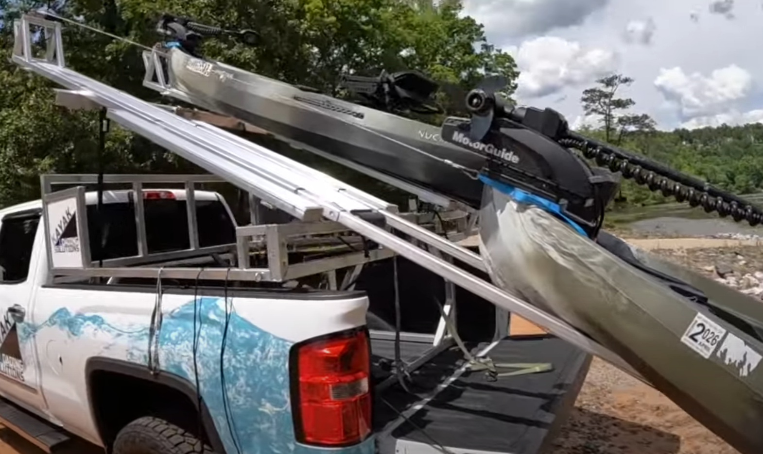 Kayak Loading Solutions Reviewed on RJM Fishtales YouTube Channel! - Kayak Loading Solutions